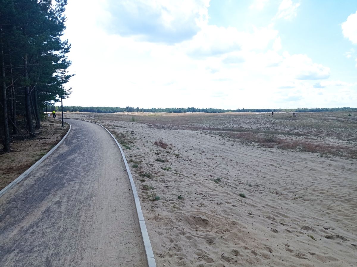 Zwiedzanie Pustyni Błędowskiej - propozycja trasy - Pustynia Błędowska